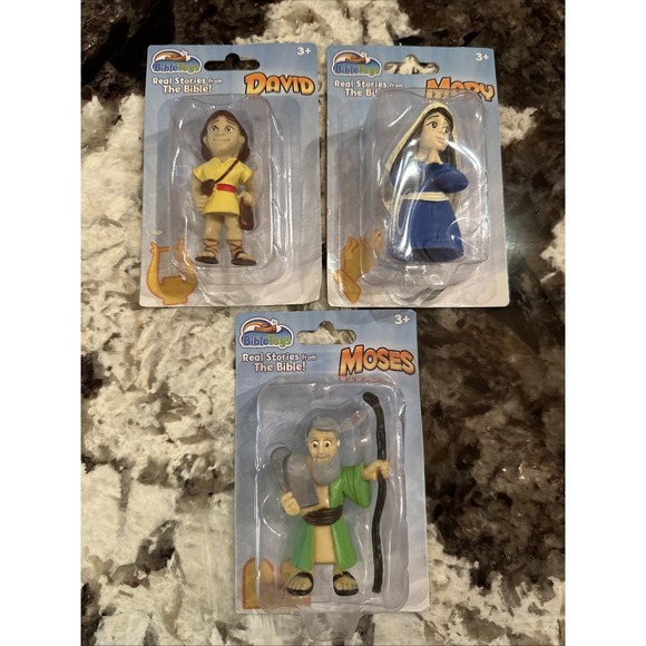 Toys | Bible Toys Real Stories From The Bible Moses Mary David 275 ...